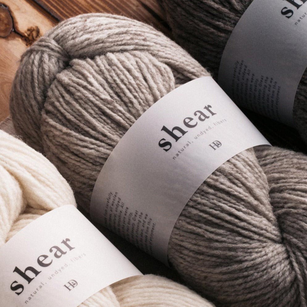 SHEAR: A YARN INSPIRED BY THE NATURAL BEAUTY OF RAW FLEECE ...