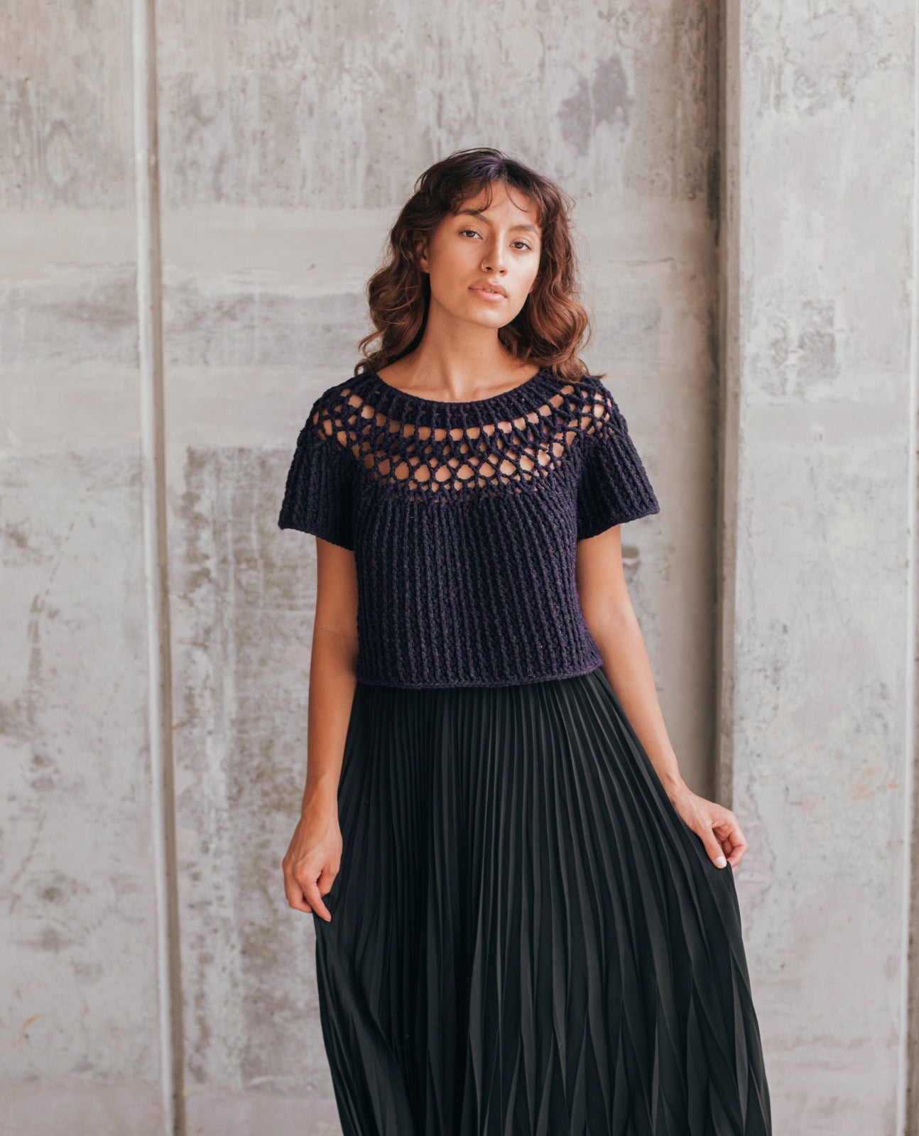 Elara Pullover – Harrisville Designs, Inc.