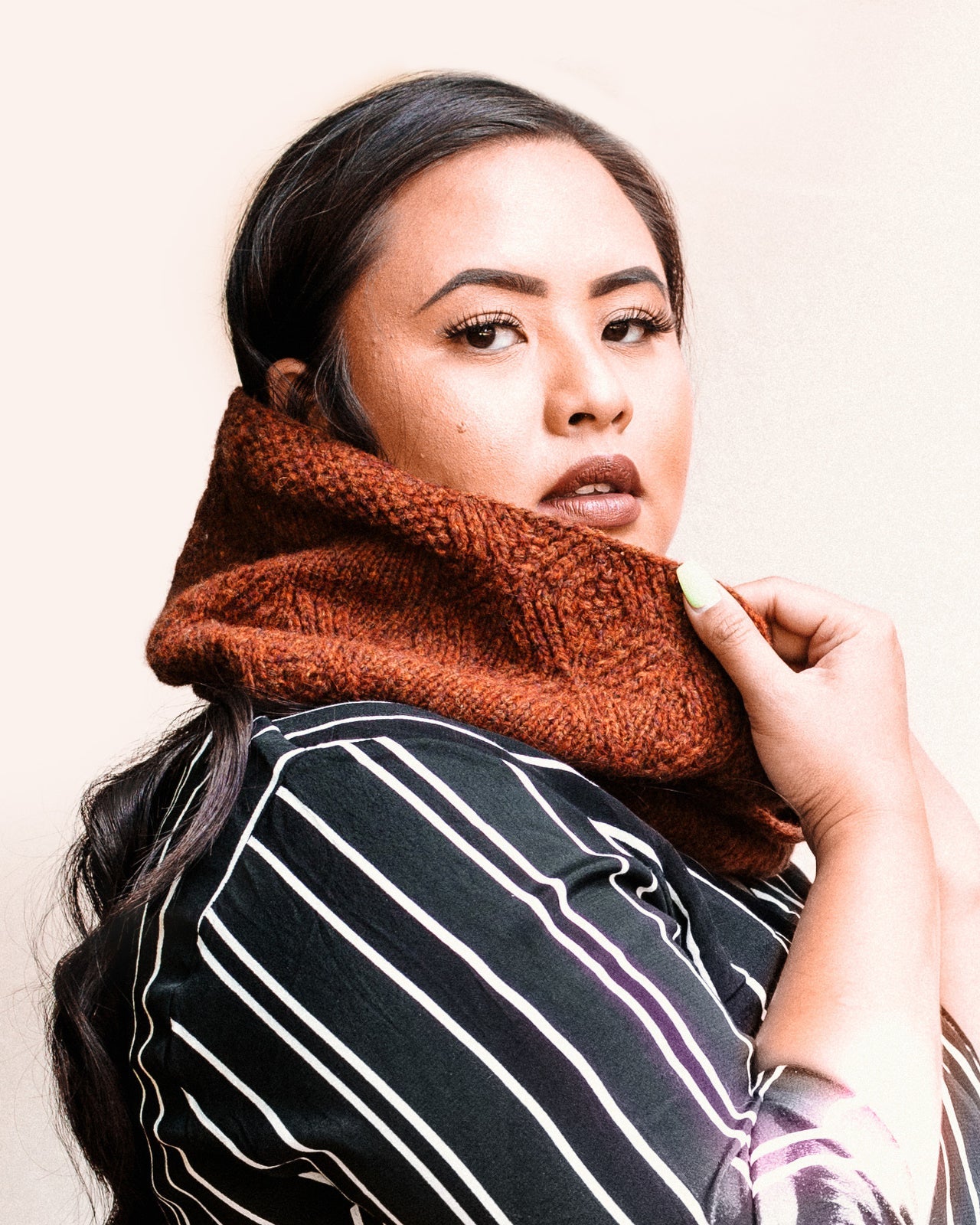 Hishi Cowl Knitting Pattern - Harrisville Designs – Harrisville Designs ...