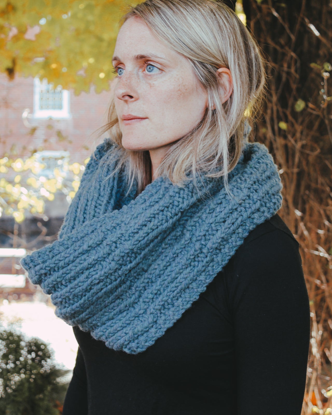 Brick Cowl Wrap Knitting Pattern - Harrisville Designs – Harrisville ...